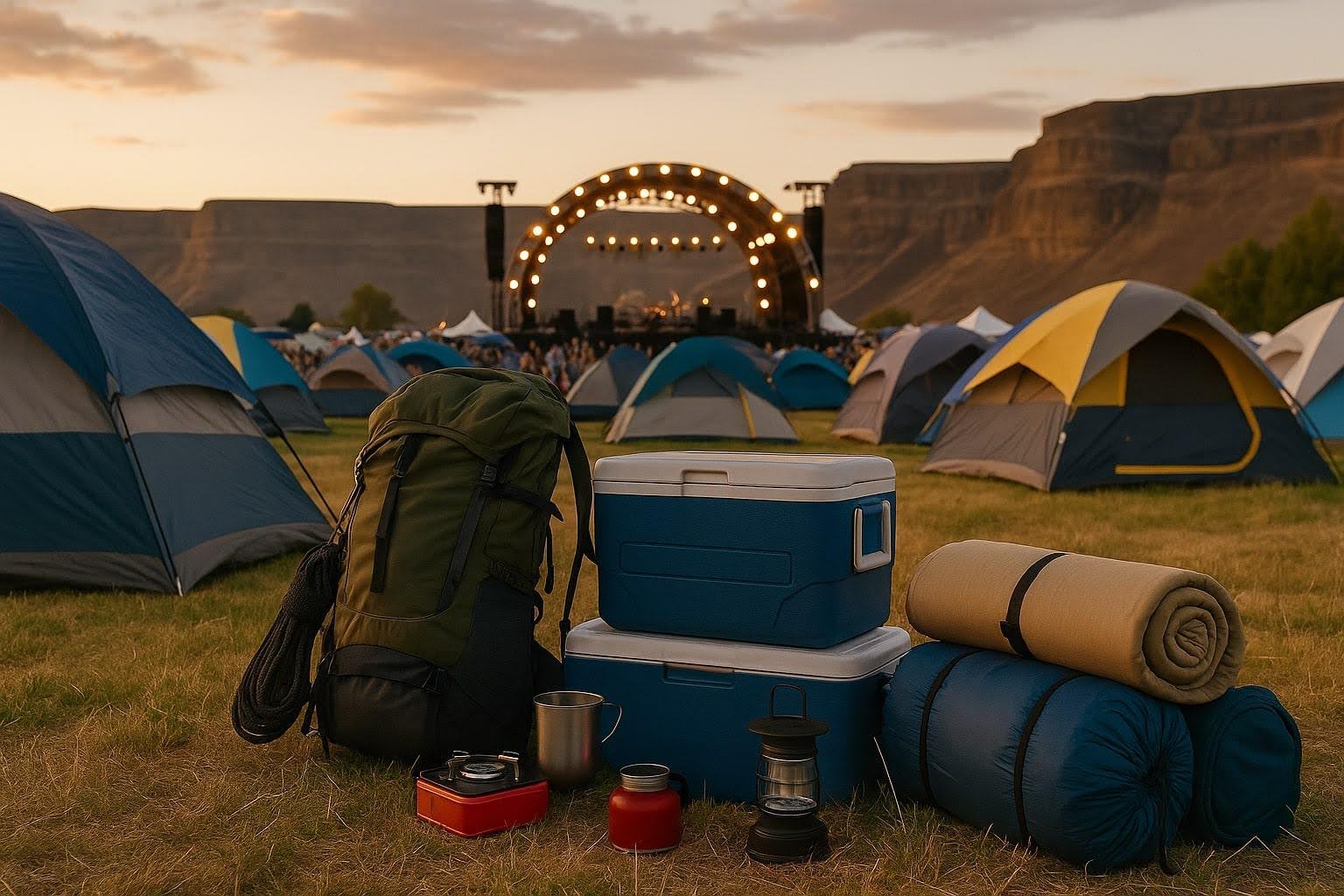 10 Camping Must-Haves for Bass Canyon 2025 - Oneworldplate